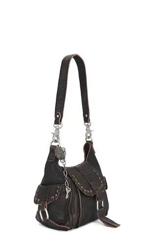 Free People We The Free Baby Leigh Bag - Aged Graphite