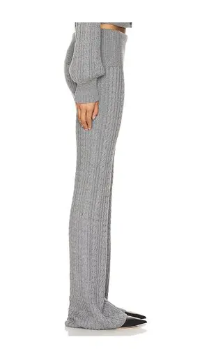 LOVERS AND FRIENDS X Emily Gemma Bessie Knit Pant - Grey