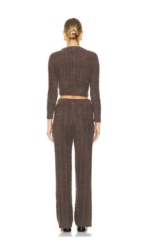 Barefoot Dreams Cozychic Lite Cable Pullover & Pant Set