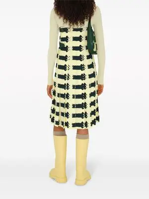 Burberry Scarf-detailed Knit Jumper