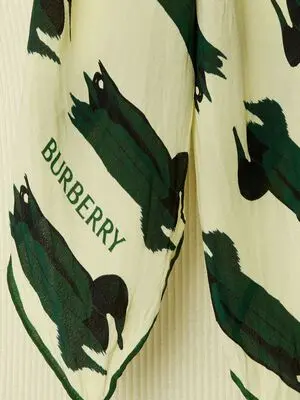 Burberry Scarf-detailed Knit Jumper