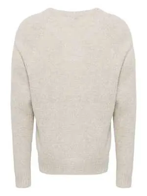 JAMES PERSE Lightweight Textured Cashmere Crew