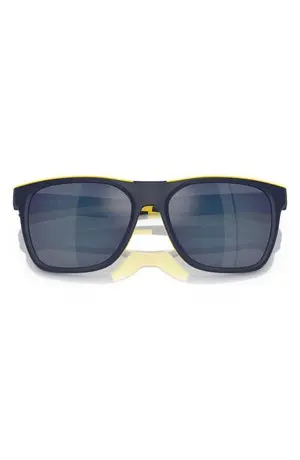 SCUDERIA FERRARI 57mm Square Sunglasses - Matte Blue
