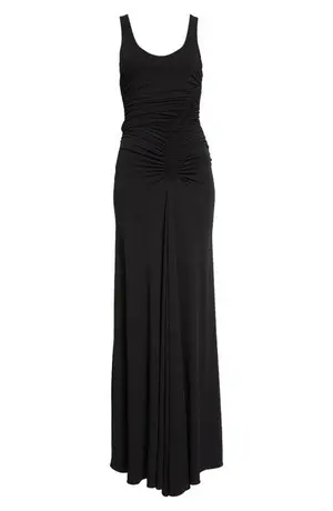 Michael Kors Ruched Jersey Gown