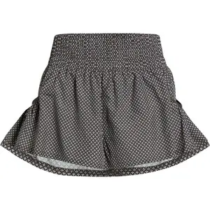 Free People Get Your Flirt On Shorts - Chocolate Combo