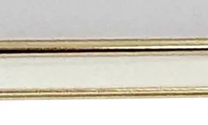 SIENA Enamel & Goldtone Border 5" X 7" Picture Frame