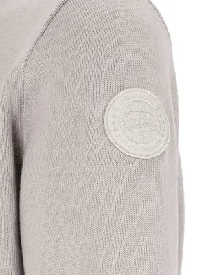 Canada Goose Logo-patch Wool Jumper