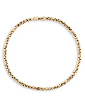 David Yurman 18k Yellow Bel Aire Box Link Bracelet