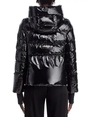 Herno Glazed Hooded Puffer Jacket