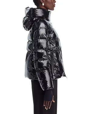 Herno Glazed Hooded Puffer Jacket