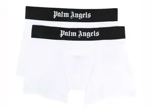 Palm Angels Boxer Bipack Boxer - White/black