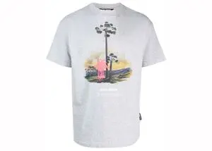 Palm Angels Douby Lost In Amazonia T-shirt - Grey