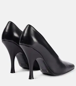Khaite Eva Leather Pumps