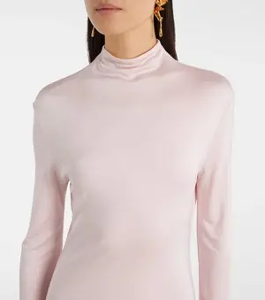 Khaite Norla Jersey Maxi Dress - Pink