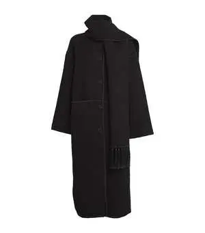 TOTEME Wool-blend Scarf Coat