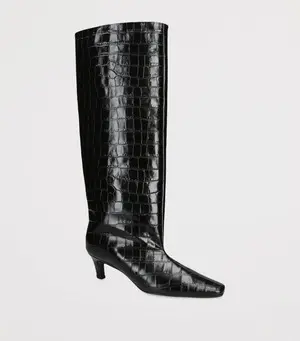 TOTEME The Wide Shaft Boots 50 - Black