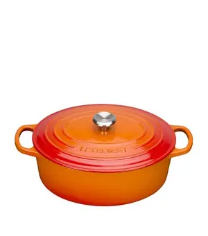 LE CREUSET Le Creuset Cast Iron Oval Casserole Dish Volcanic
