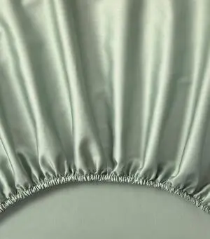 YVES DELORME Triomphe Fitted Sheet - Green