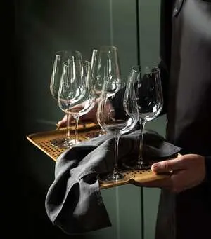 RICHARD BRENDON Crystal Precision Wine Glasses