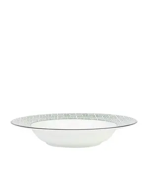 O.W.LONDON Maze Soup Bowl - Green