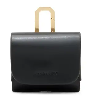 ALLSAINTS Calfskin Airpods Case - Black