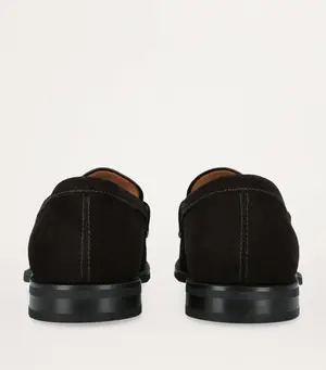 Church's Gateshead Suede Penny Loafers - Brown