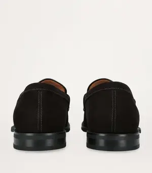 Church's Gateshead Suede Penny Loafers - Brown