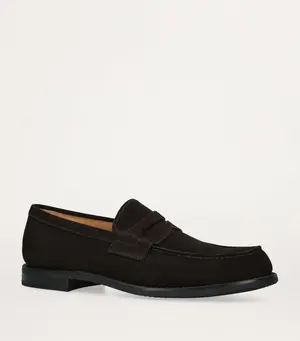 Church's Gateshead Suede Penny Loafers - Brown