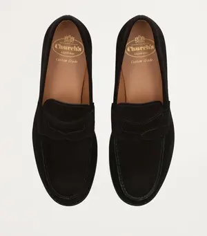 Church's Gateshead Suede Penny Loafers - Brown