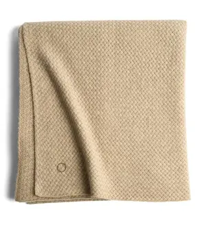 OYUNA Cashmere Maple Throw - Beige
