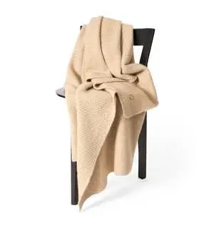 OYUNA Cashmere Maple Throw - Neutral