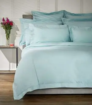 Harrods Chester Super King Fitted Sheet Green