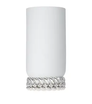 Christofle Porcelain Babylone Vase