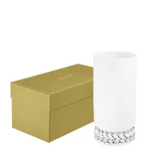 Christofle Porcelain Babylone Vase