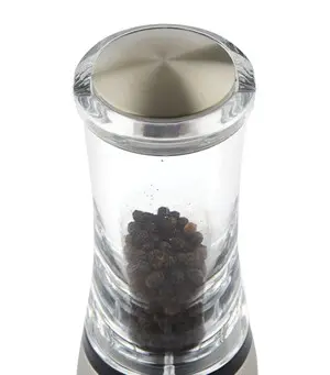 PEUGEOT Stainless Steel And Acrylic Daman U'select Pepper Mill