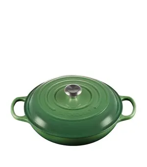 LE CREUSET Le Creuset Cast Iron Shallow Casserole Dish Green