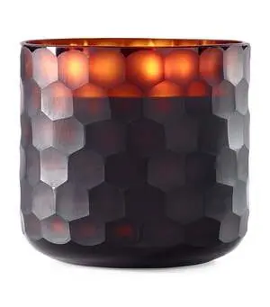 ONNO Large Zanzibar Circle Candle - Brown