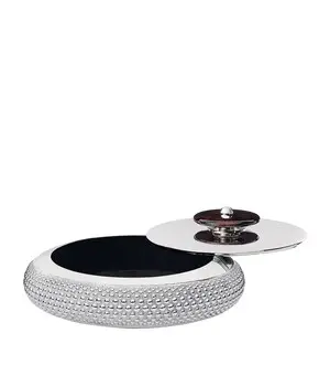 Christofle Plated Perles Box