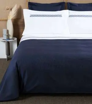 Frette Rays Super King Duvet Cover Blue