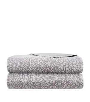 YVES DELORME Souvenir Double Bedcover Grey