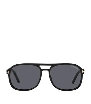 TOM FORD Rosco Aviator Sunglasses - Black