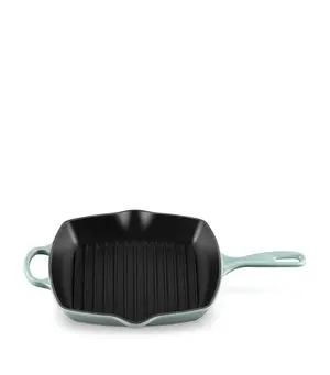 LE CREUSET Cast Iron Square Grillit - Blue