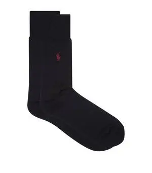 Polo Ralph Lauren Cotton Blend Socks - Black