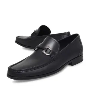 FERRAGAMO Grandioso Leather Loafers