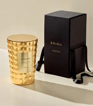 EDION Montecarlo Night Candle - Gold