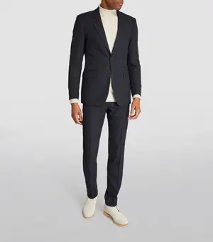 Sandro Wool Suit Trousers