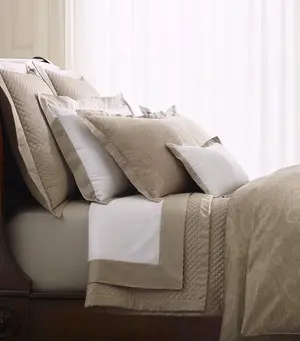 Ralph Lauren Doncaster Square Oxford Sham Brown