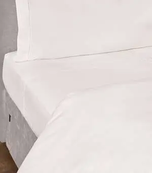 Harrods Cadogan Fitted Sheet - White