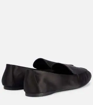 Khaite Monroe Loafers - Black