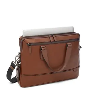 Tumi Harrison Leather Briefcase